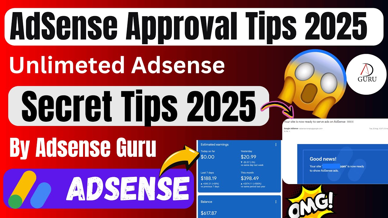 Unlimited Adsense Approval Tips 2025 || Unlimited Adsense Approval Methods 2025 By ...