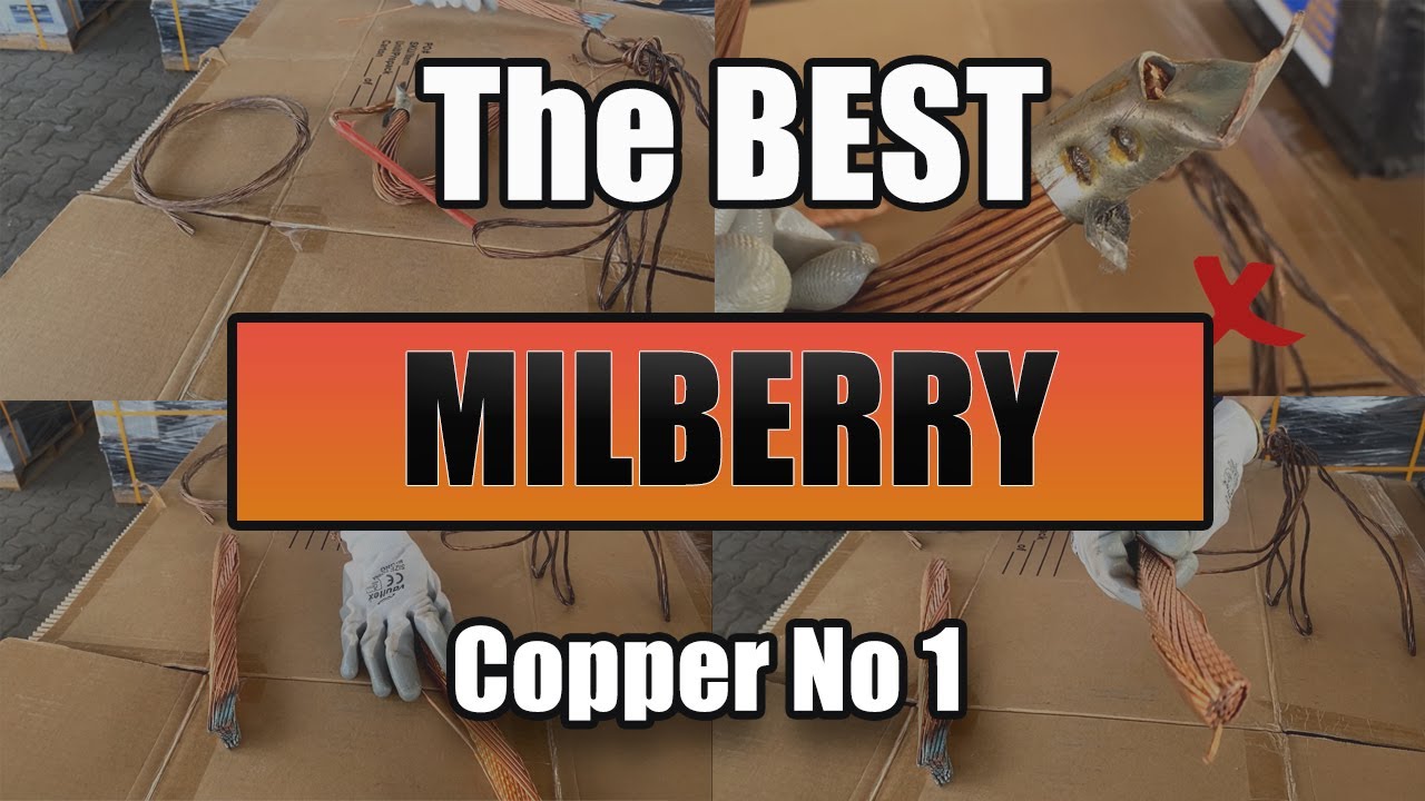 How to choose the best quality Copper? ISRI codes: Milberry - YouTube