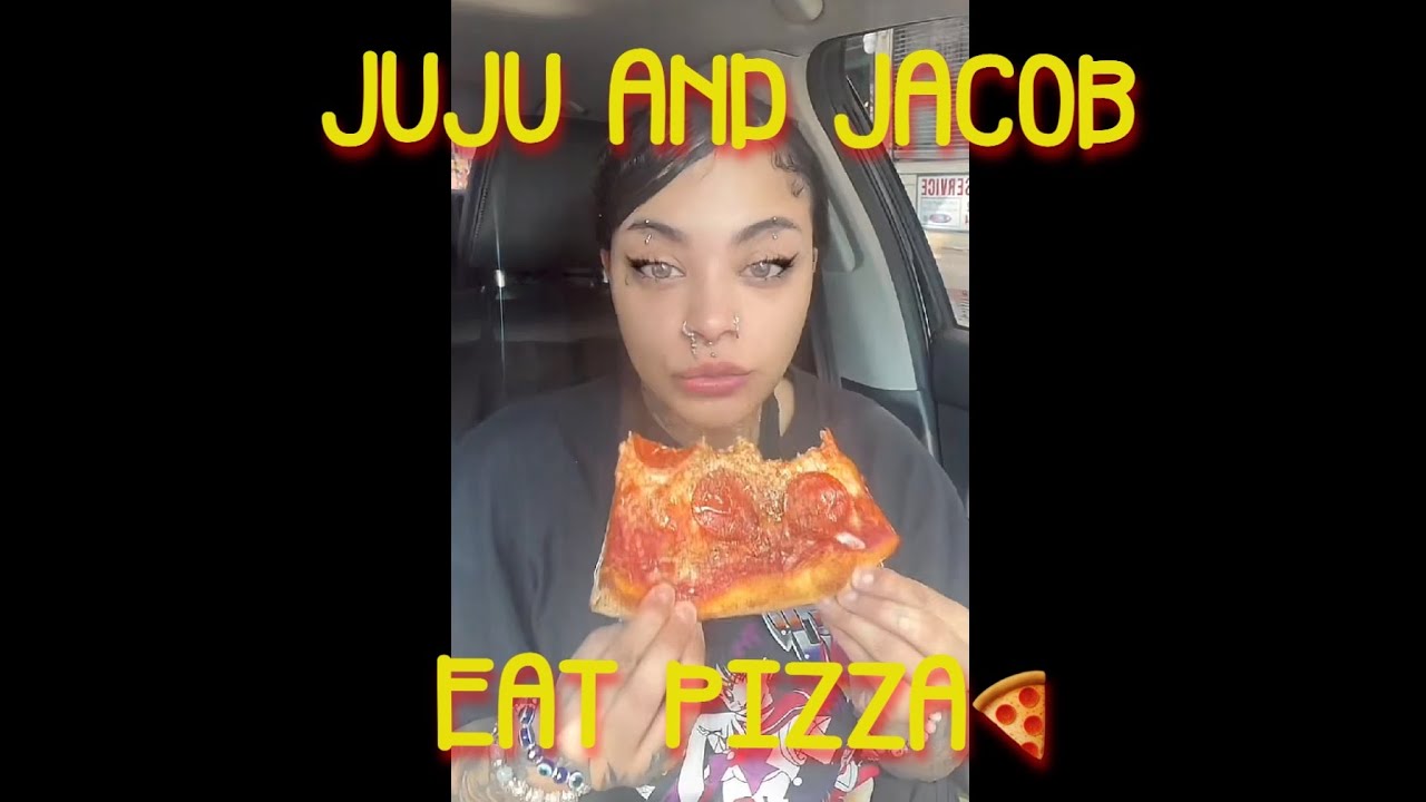 JUJU EATS PIZZA WITH JACOB 🍕 - YouTube