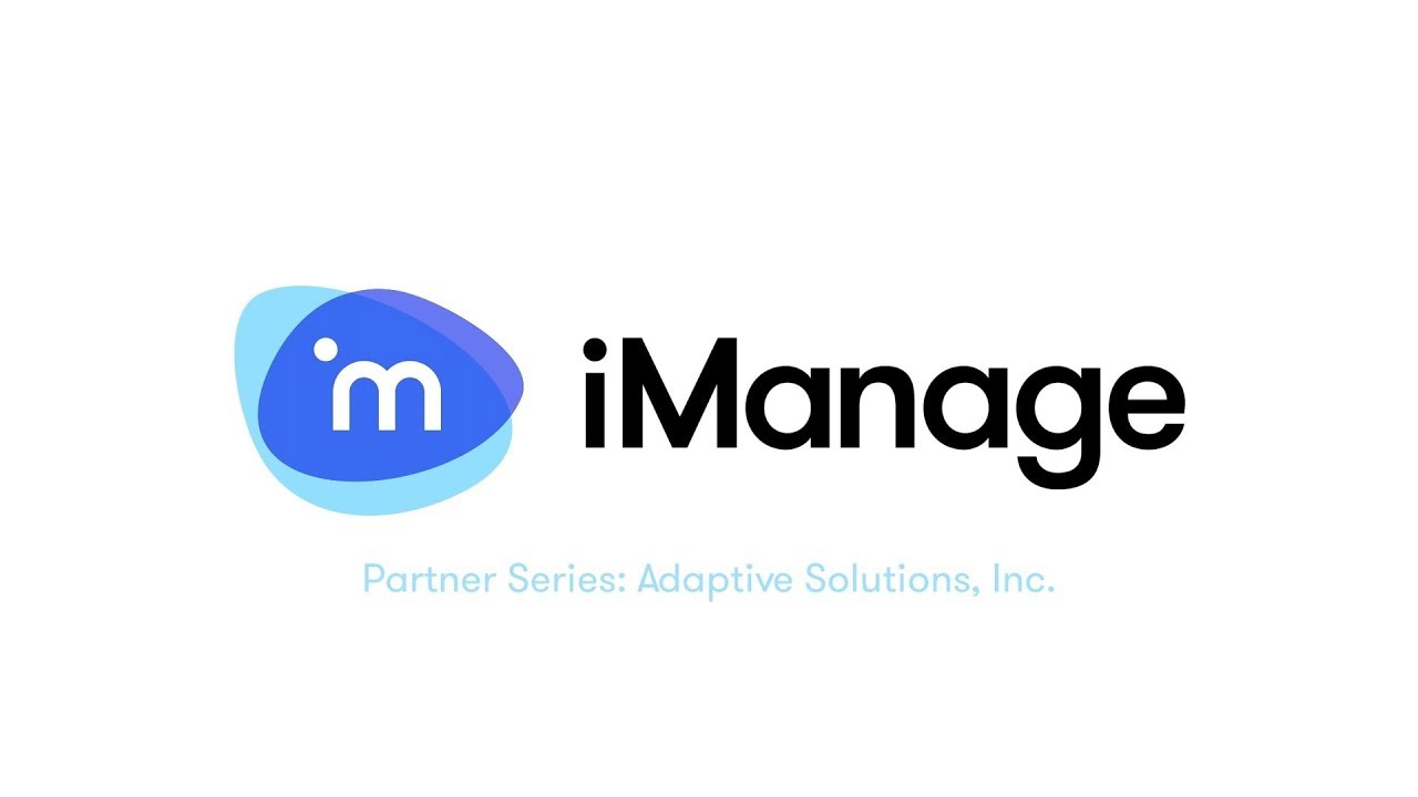 iManage Partner Video - Adaptive Solutions - YouTube