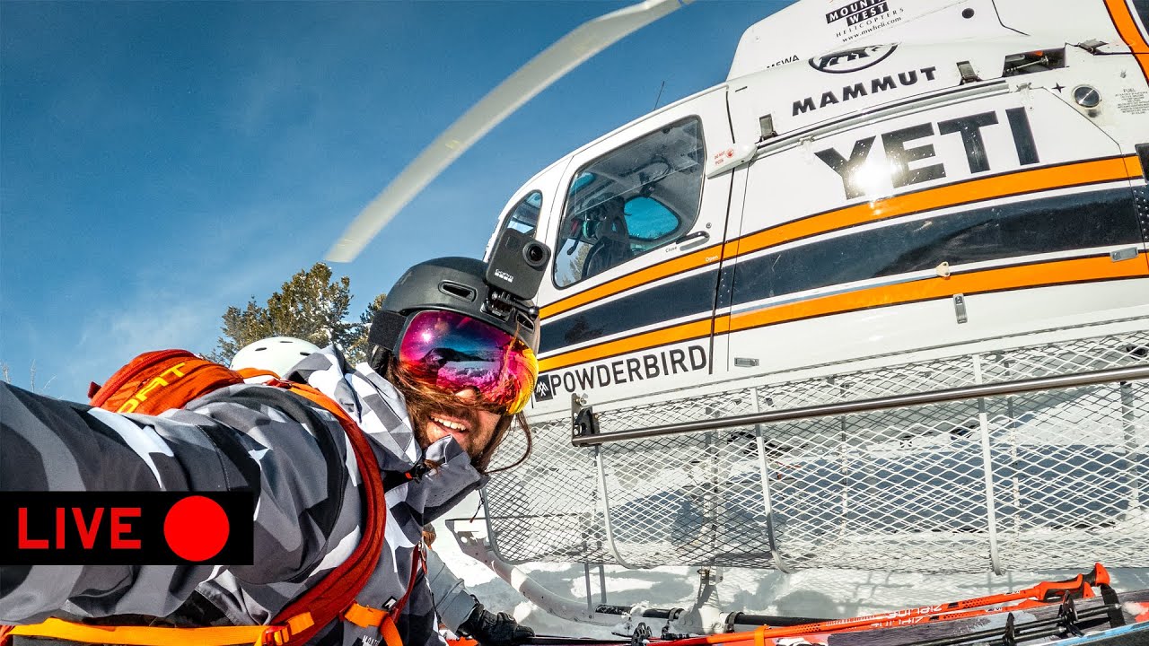 LIVE - SILVERTON heli skiing this weekend?! - YouTube