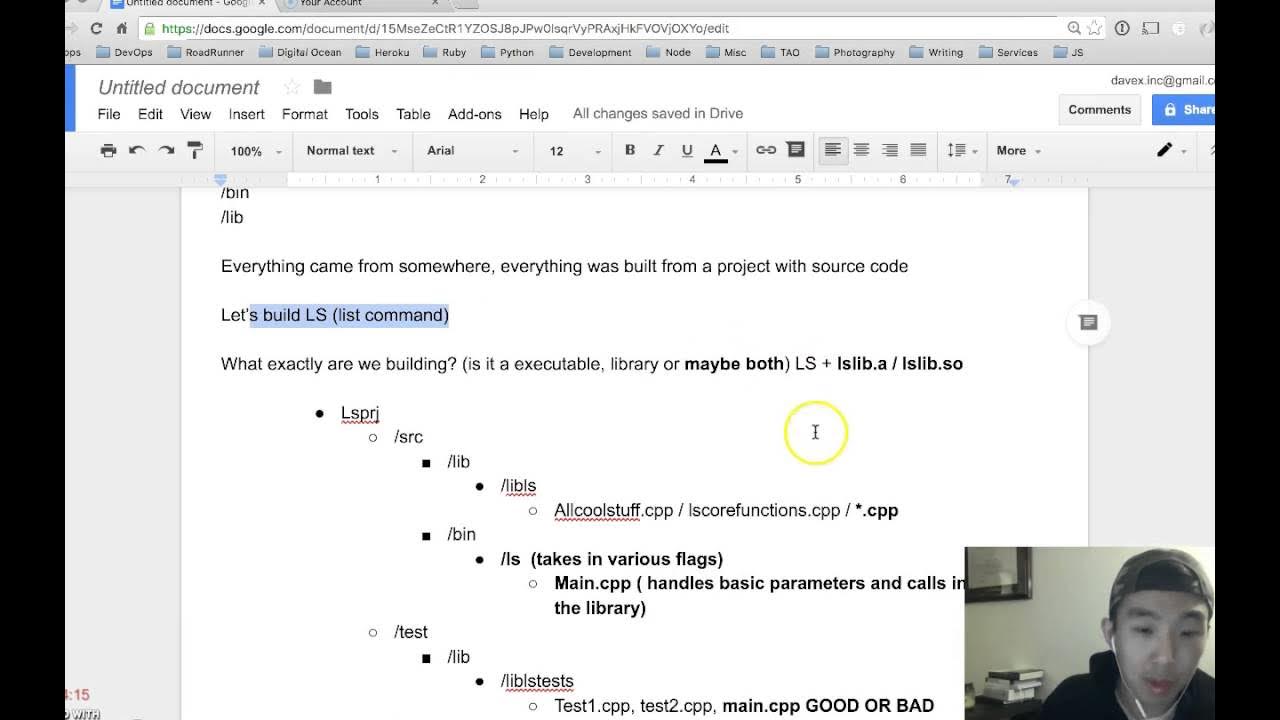 Linux Basics + Simple Project | Part 2 (Screencast) - YouTube