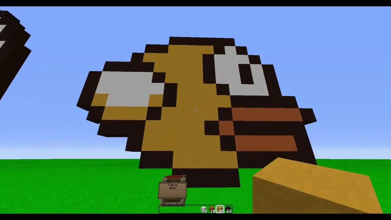 Flappy Bird Pixelart - YouTube