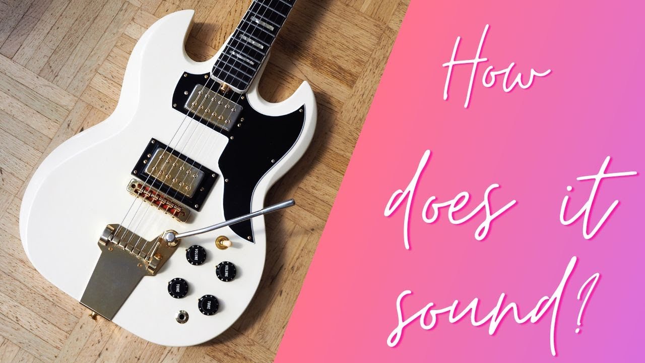 RARE! Gherson SG-style guitar demo - made in Italy 1970s - YouTube