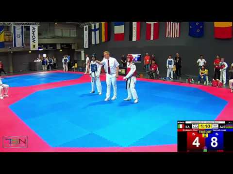 423  Ganbarli, Ayaz, AZE vs  Bonizzato, Alessio, ITA 9 7