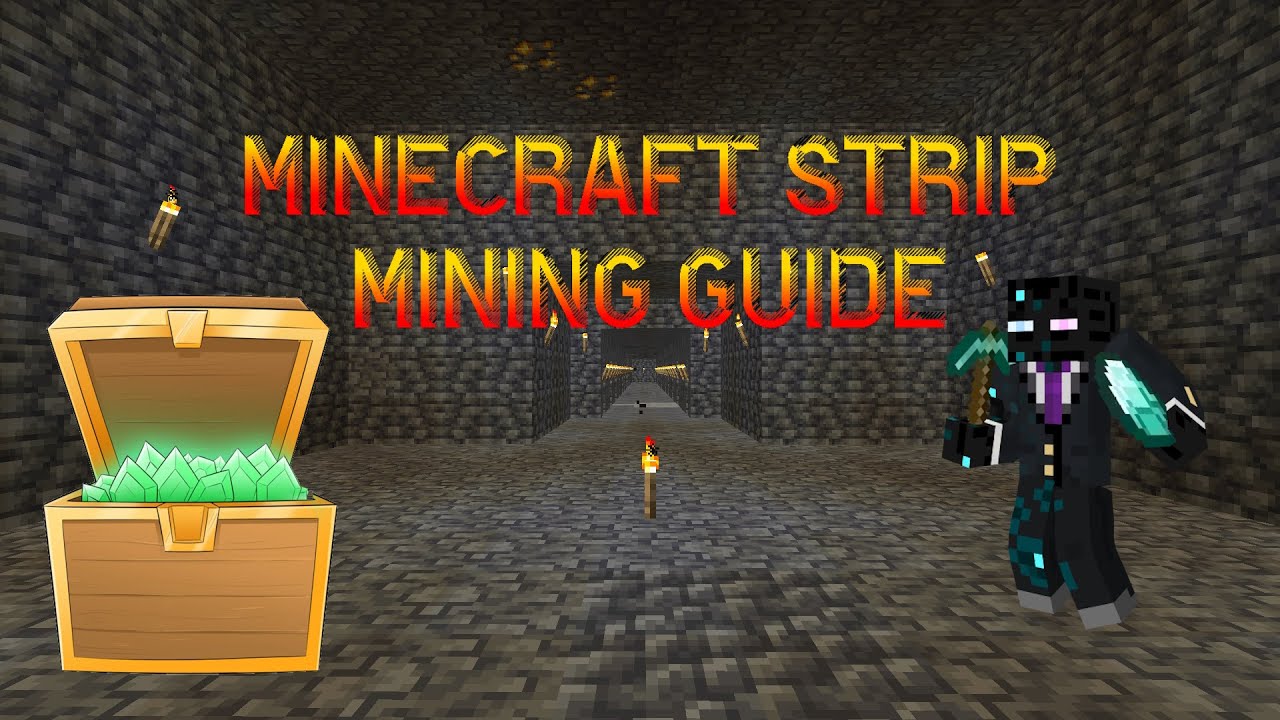 Minecraft Strip Mining Guide ⛏️ FASTEST Diamonds & Ores (1.21 Tutorial ...