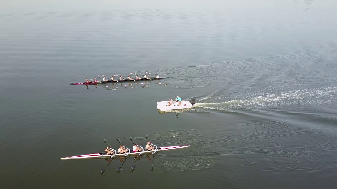 Rowing Race Aerial