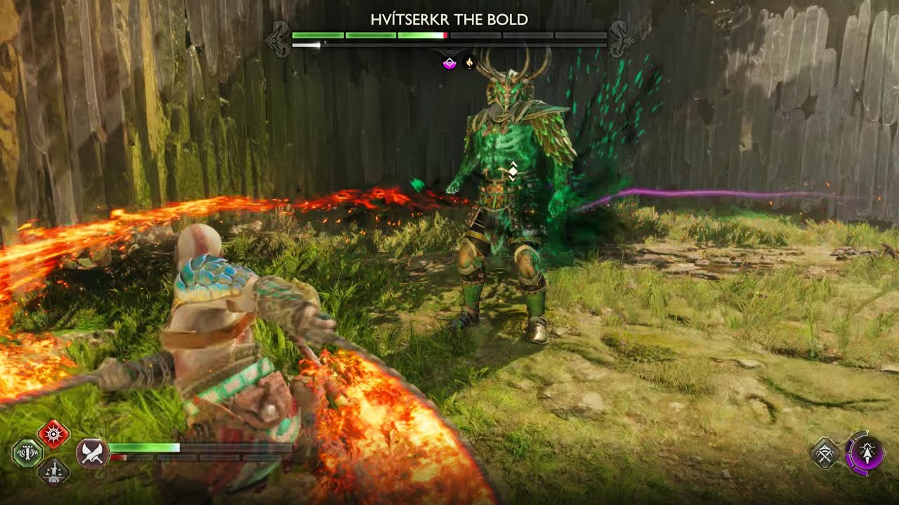 Hvítserkr The Bold - God of War Ragnarök [No Mercy] - YouTube