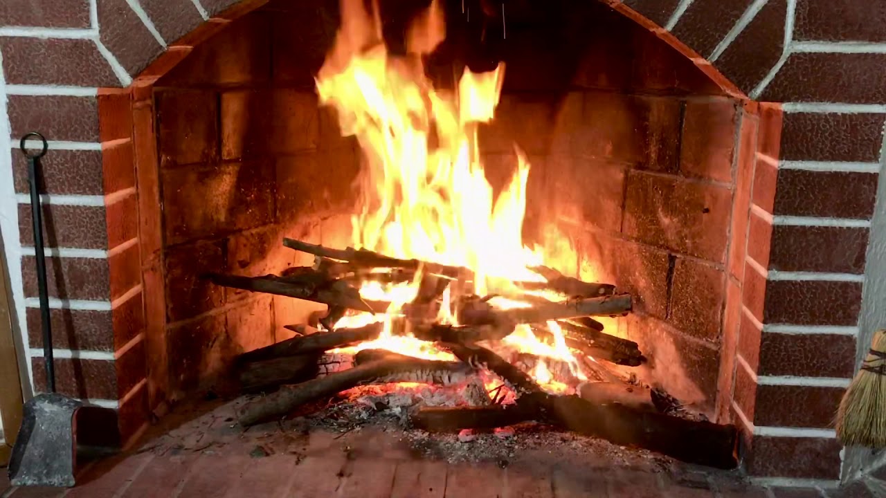 Fuoco nel caminetto - YouTube