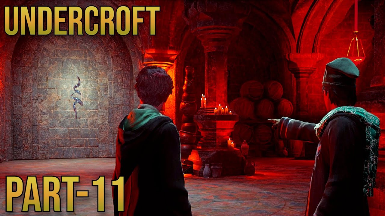 HOGWARTS LEGACY Walkthrough Gameplay Part 11 | UNDERCROFT | FULL GAME ...