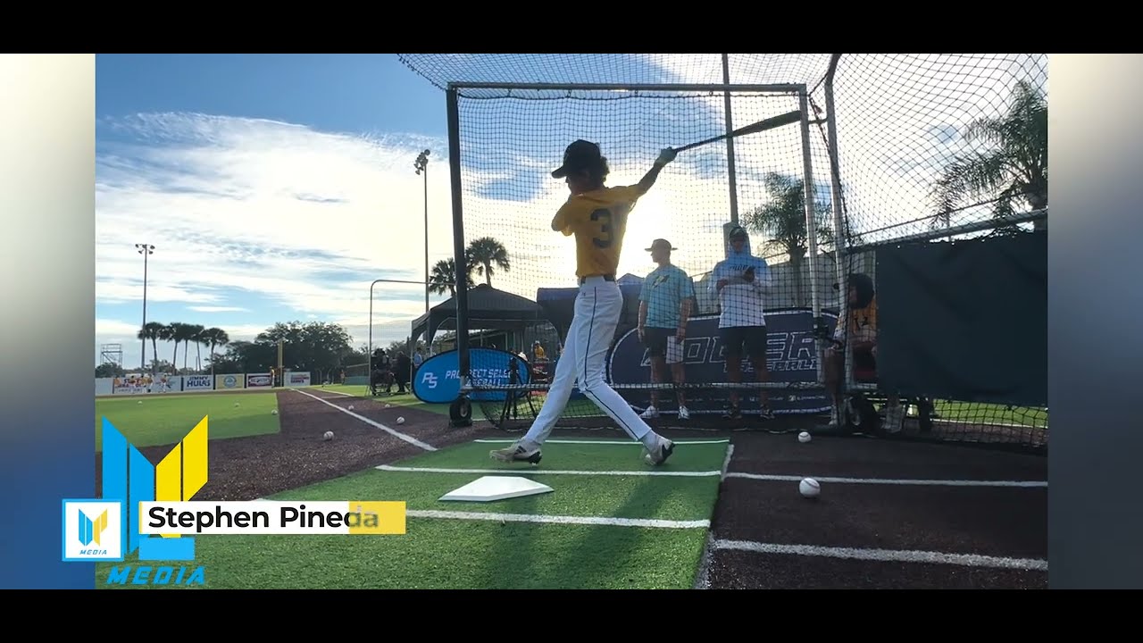 2027 OF/RHP Stephen Pineda (East Ridge HS, FL) - YouTube