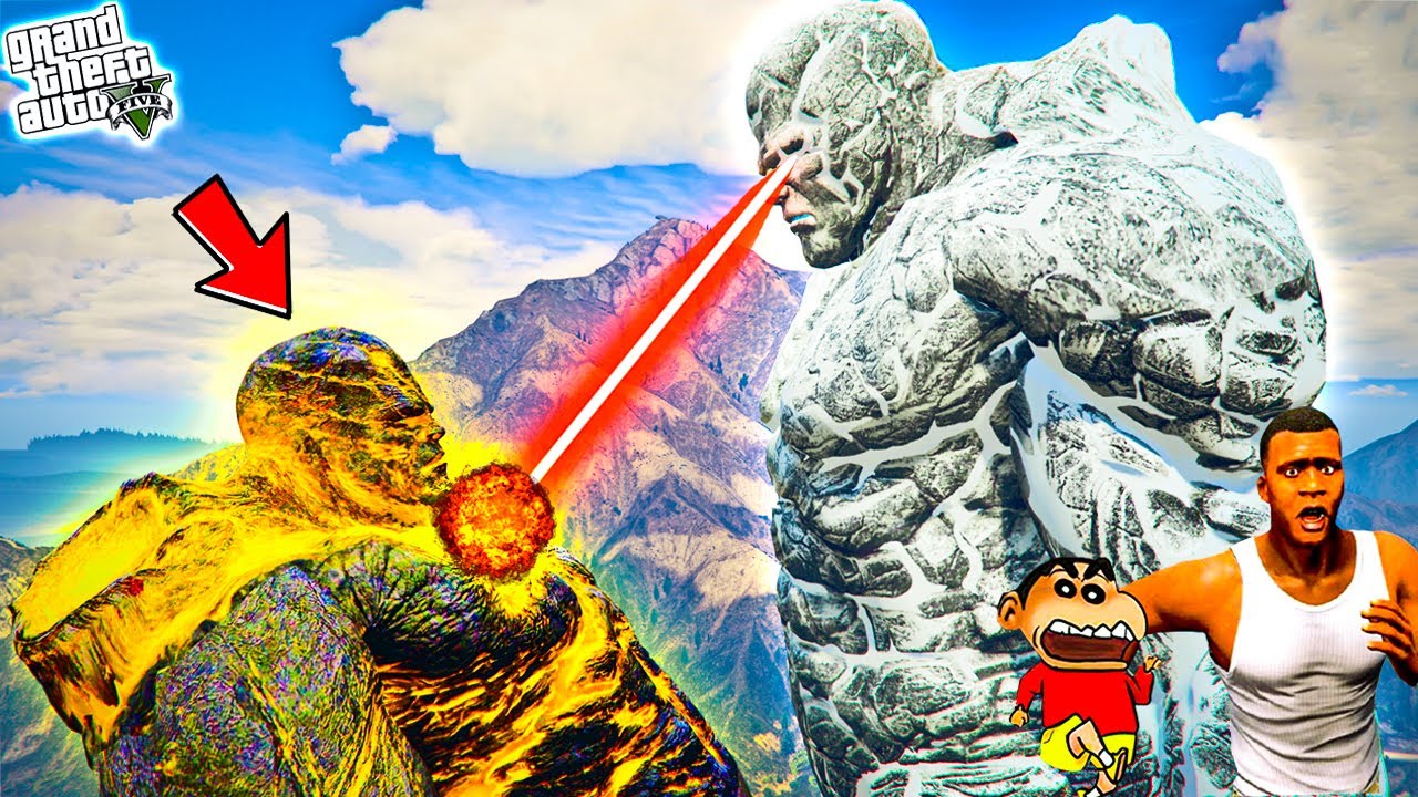 GTA 5 : FRANKLIN STEALING SUN GOD POWERS TO SAVE MOON GOD In GTA 5 ...
