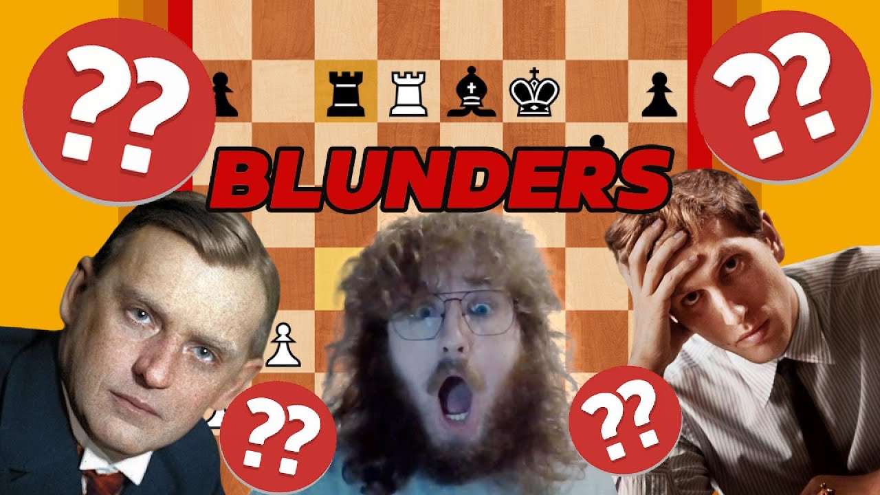 THE WORST BLUNDERS IN CHESS HISTORY - YouTube