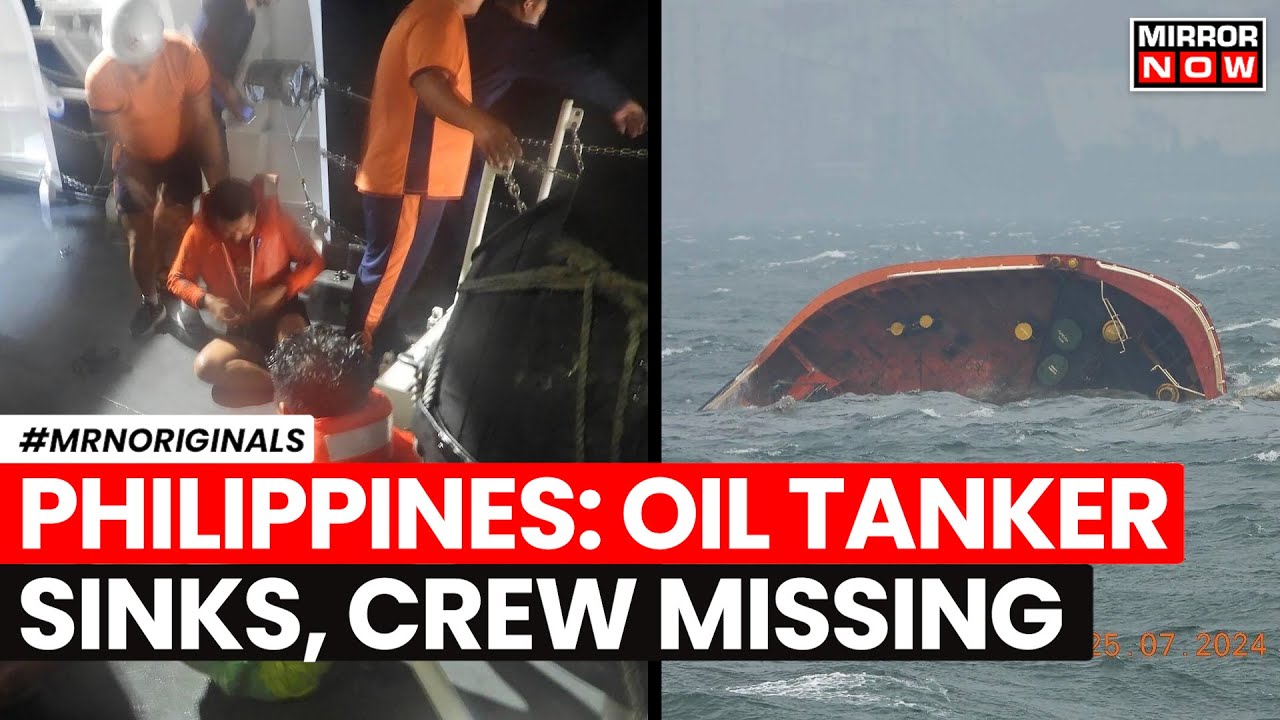 Philippines News | Marine Tanker Sinks In Phillipines, Crew Member ...