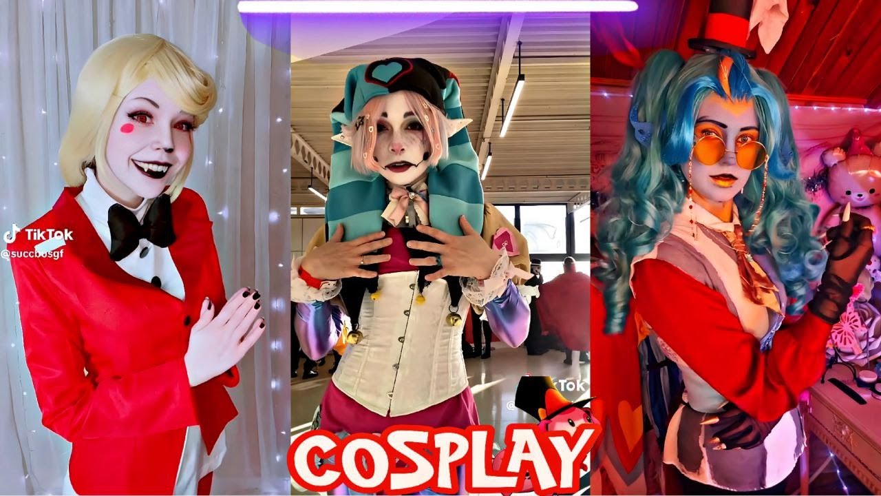 Hazbin Hotel and Helluva Boss Cosplay - Best Compilation #64 💕 - YouTube