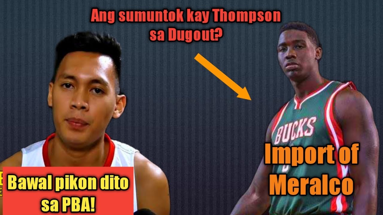 THOMPSON AT DATING NBA PLAYER NAGKAGULO SA DUGOUT! - YouTube