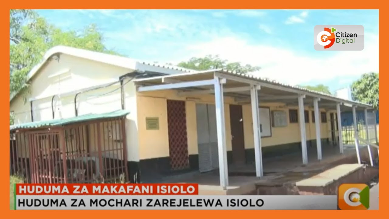 Huduma za mochari zarejelewa Isiolo - YouTube