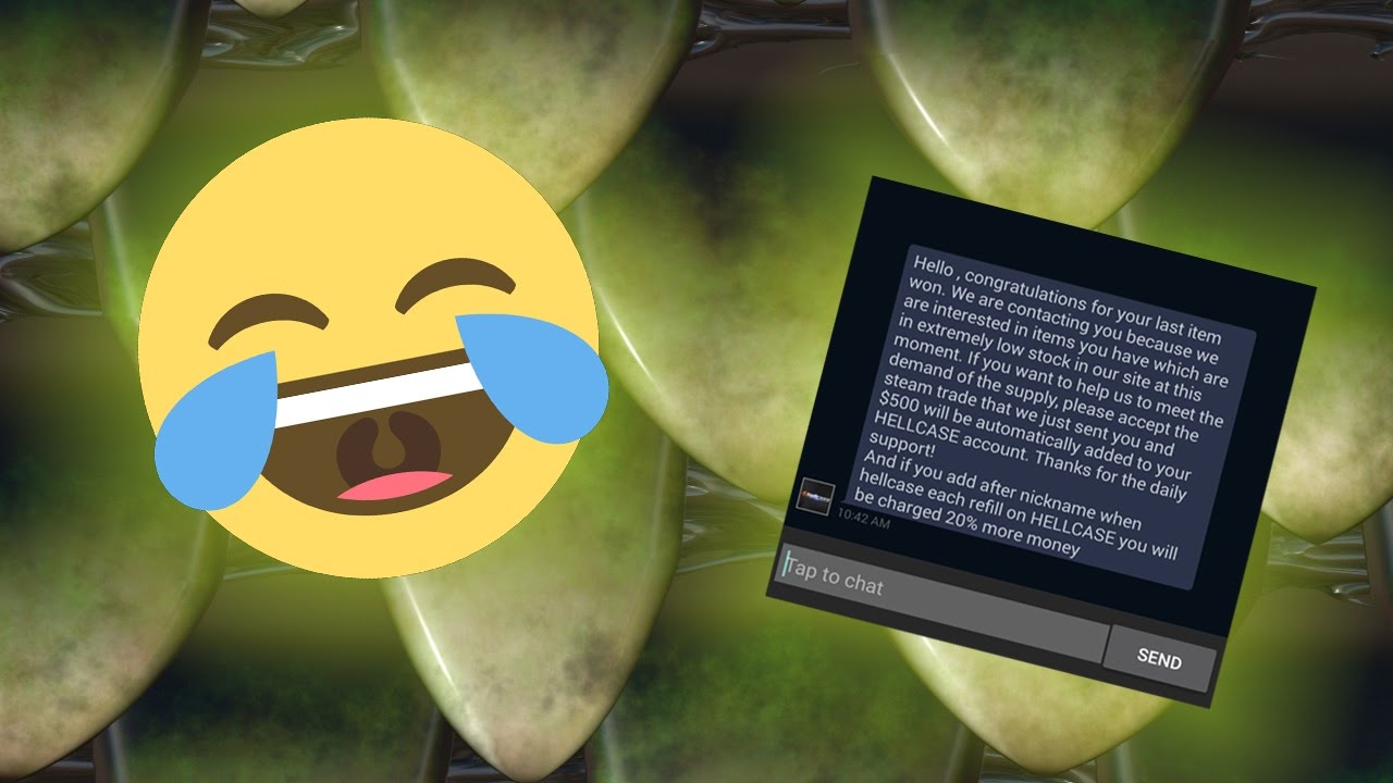 PSA: Scam Alert - Hellcase Admin Scam - YouTube