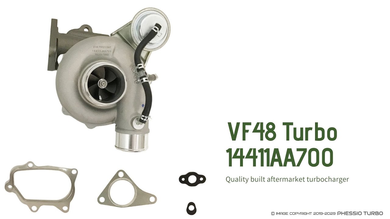 VF48 Turbo 14411AA700 RHF55 Turbocharger For 2.5 Subaru WRX, Impreza ...