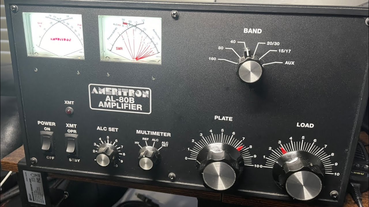 Ameritron Al-80b on 40 meters ! - YouTube