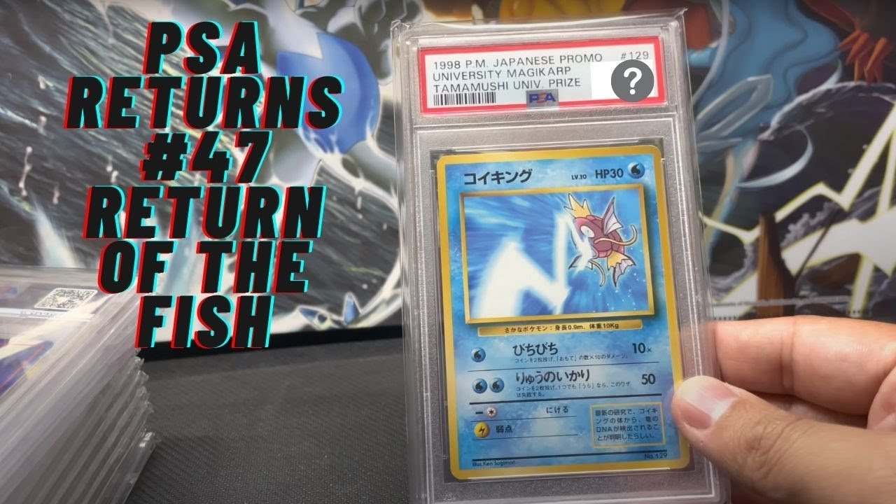 Pokemon Japanese PSA Returns #47 - Lots of EXPENSIVE Prize Cards ...
