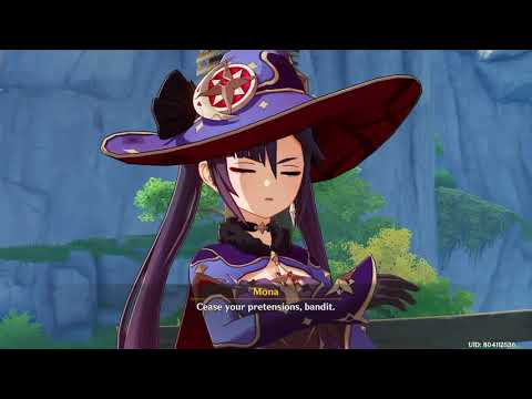 【Genshin Impact】Mona Side Quest and some camera angle - YouTube