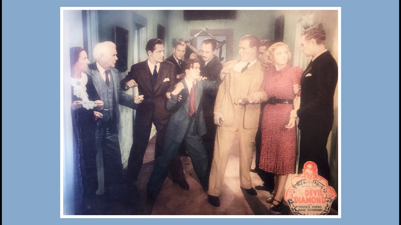 The Devil Diamond 1937 Crime Frankie Darro Kane Richmond June Gale ...