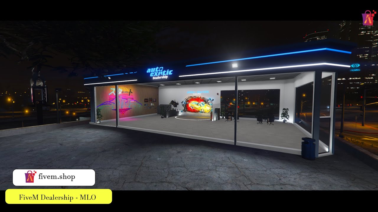 FiveM Dealership MLO | FiveM Car Dealership MLO #fivem #dealership ...