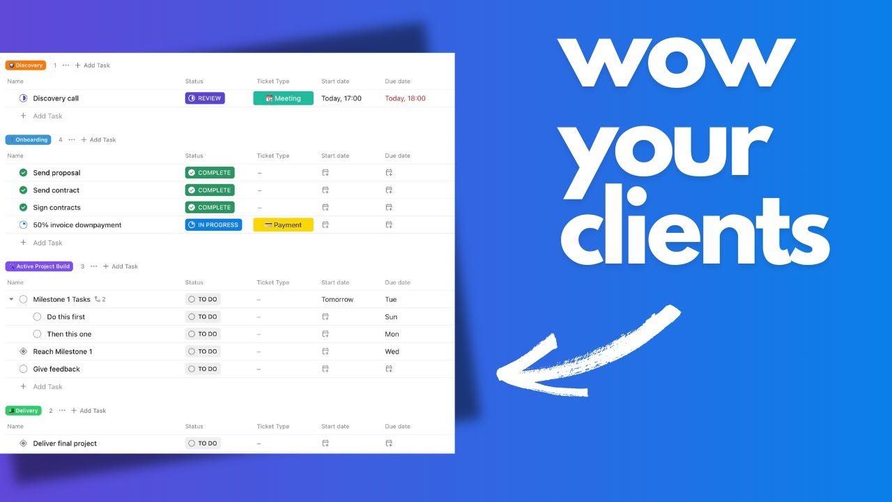 How to Transform ClickUp into Your Ultimate Client Portal in Minutes ...