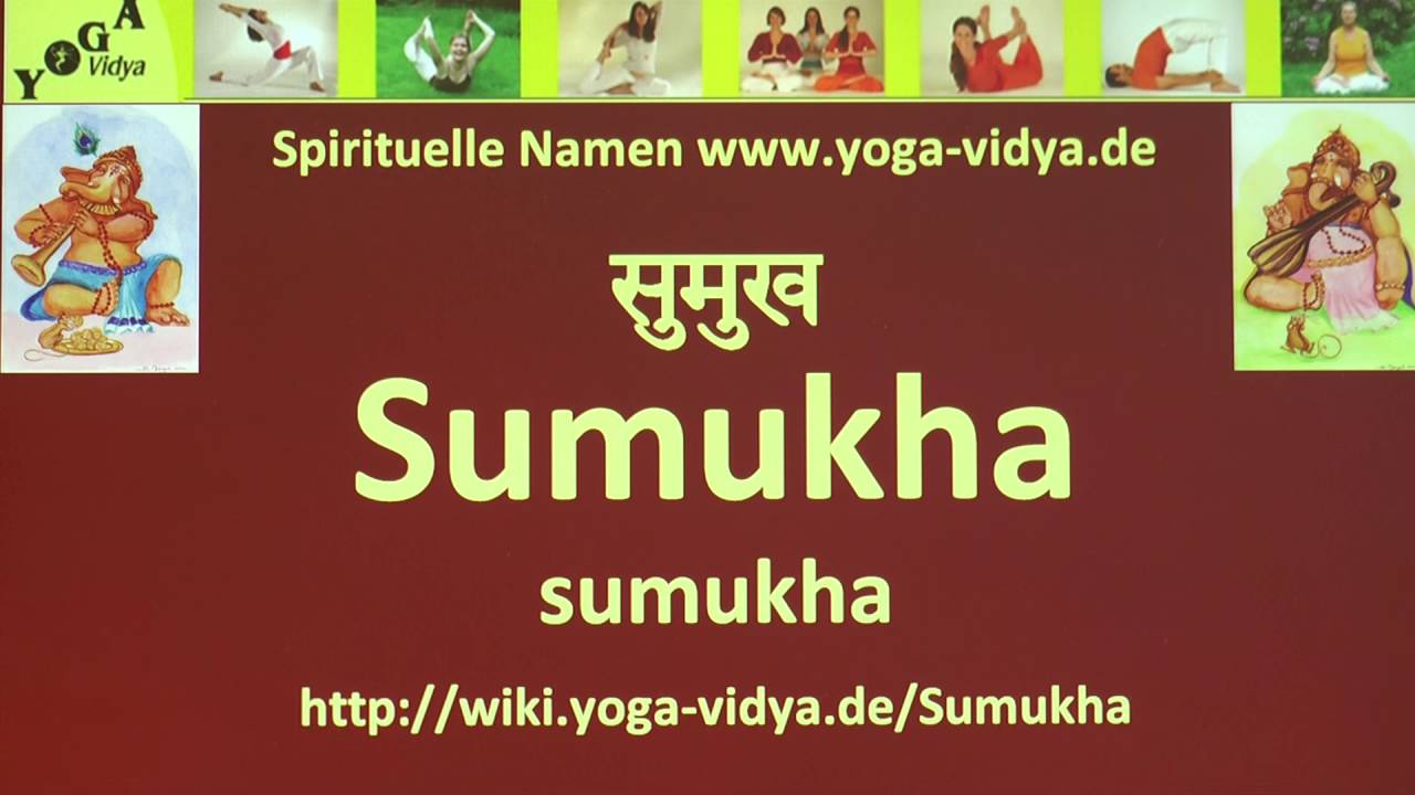 Sumukha als Spiritueller Name - Übersetzung aus dem Sanskrit und ...