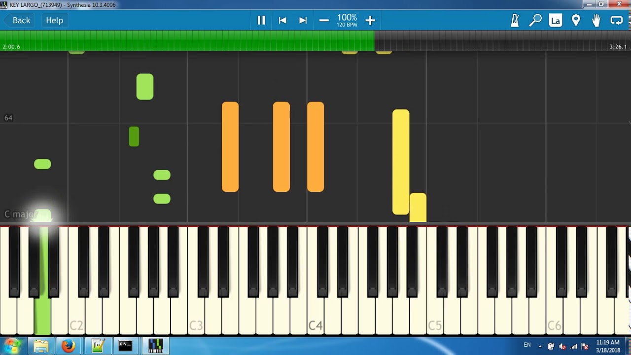 KEY LARGO_(713949)[Synthesia piano tutorial] - YouTube