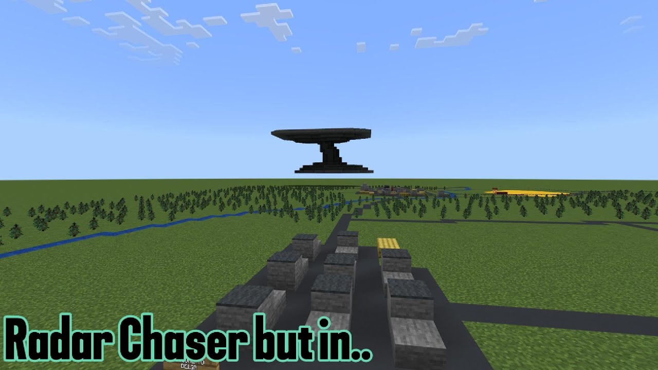 Radar Chasers but in Minecraft - YouTube