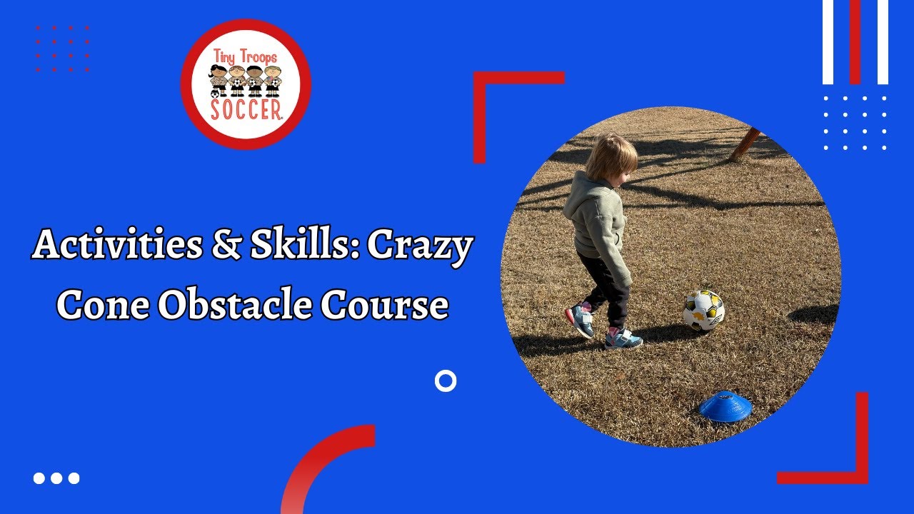 Activities & Skills: Crazy Cone Obstacle Course - YouTube