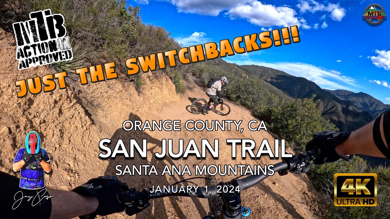 MTB Riding | San Juan Trail Switchbacks | Cocktail Rock from/to Parking ...