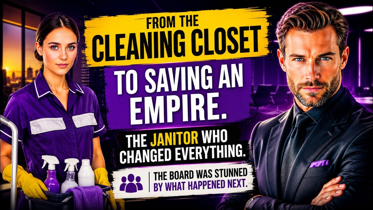 Millionaire CEO mocked the JANITOR. Until her INVENTION saved the ...