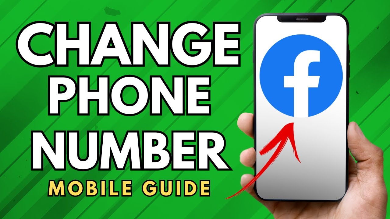 How To Change Phone Number On Facebook App - (Easy Guide!) - YouTube