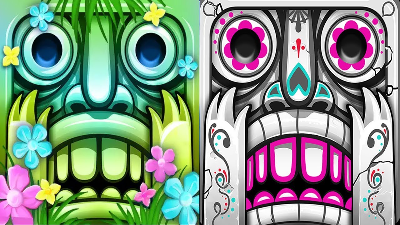 Temple Run 2 Blooming Sands VS Spirits Cove Android iPad iOS Gameplay ...