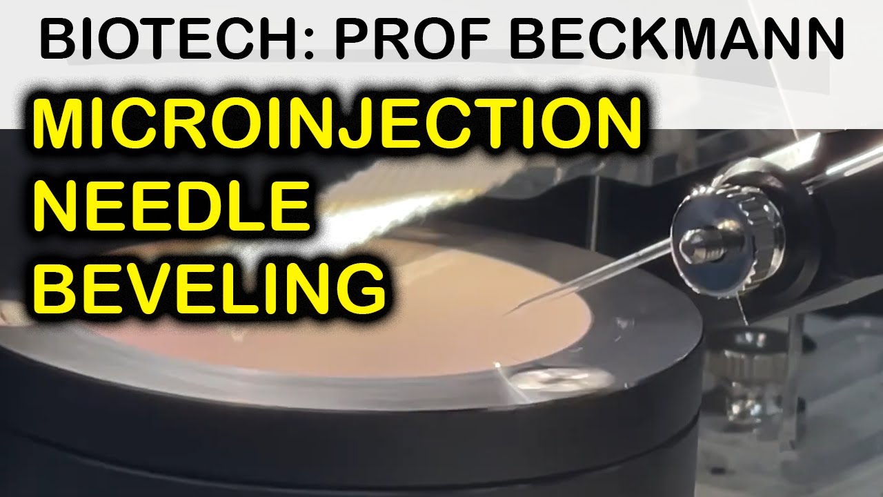 Microinjection Needle Beveling - YouTube