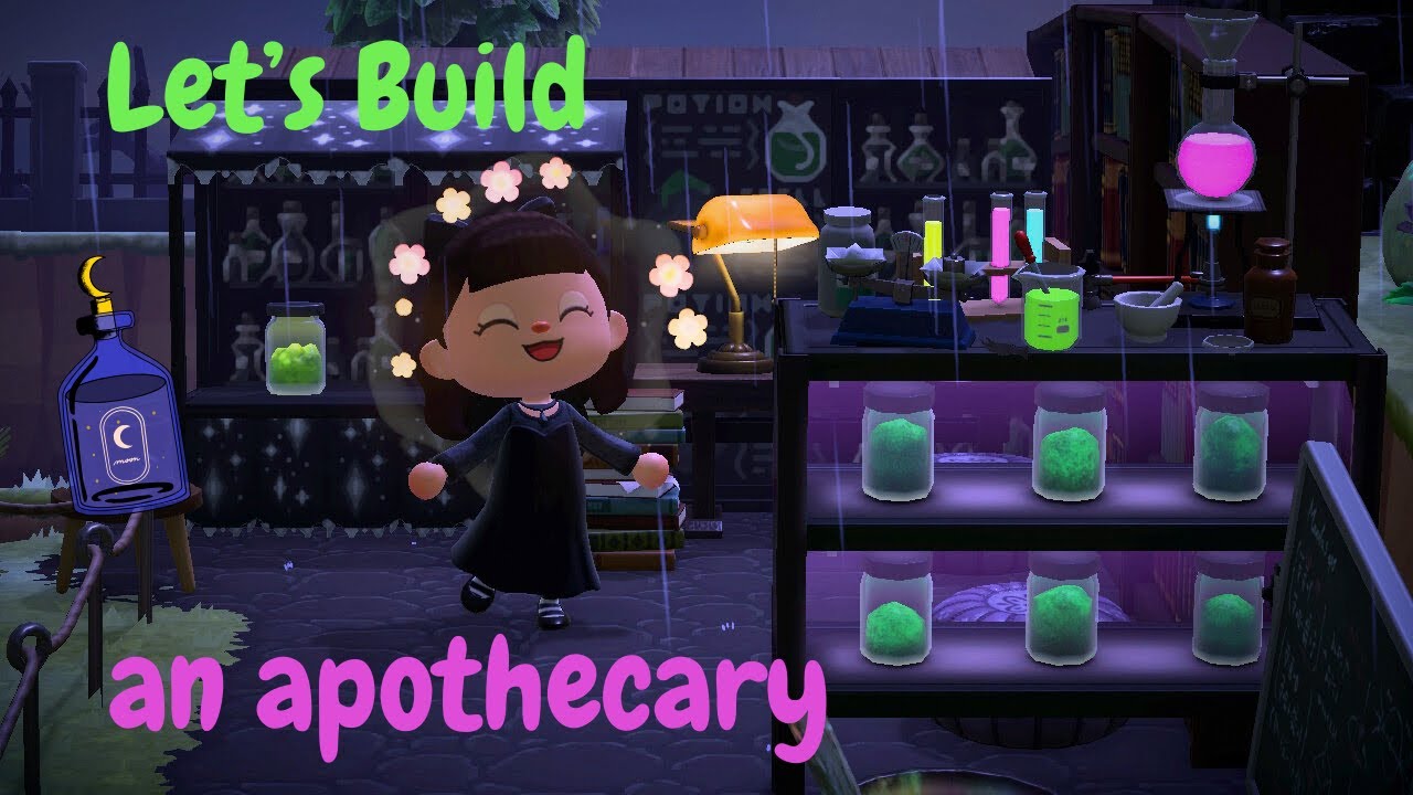 Let's Build an Apothecary | ACNH Friendsgiving Challenge - YouTube