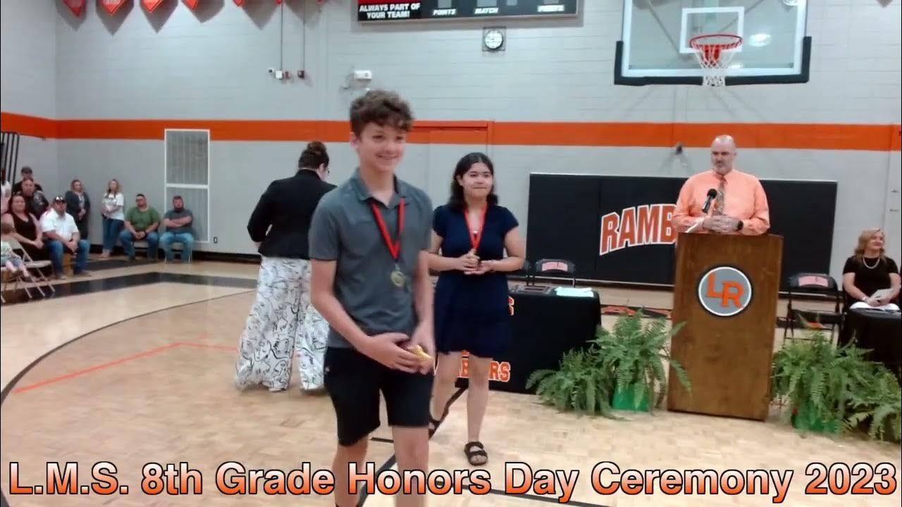 LMS 8th Grade Awards Ceremony 2023! Class of 2027! - YouTube