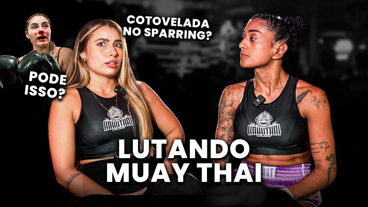 REENCONTRO DEPOIS DO SPARRING | hanuthai fight / muay thai / maria ...