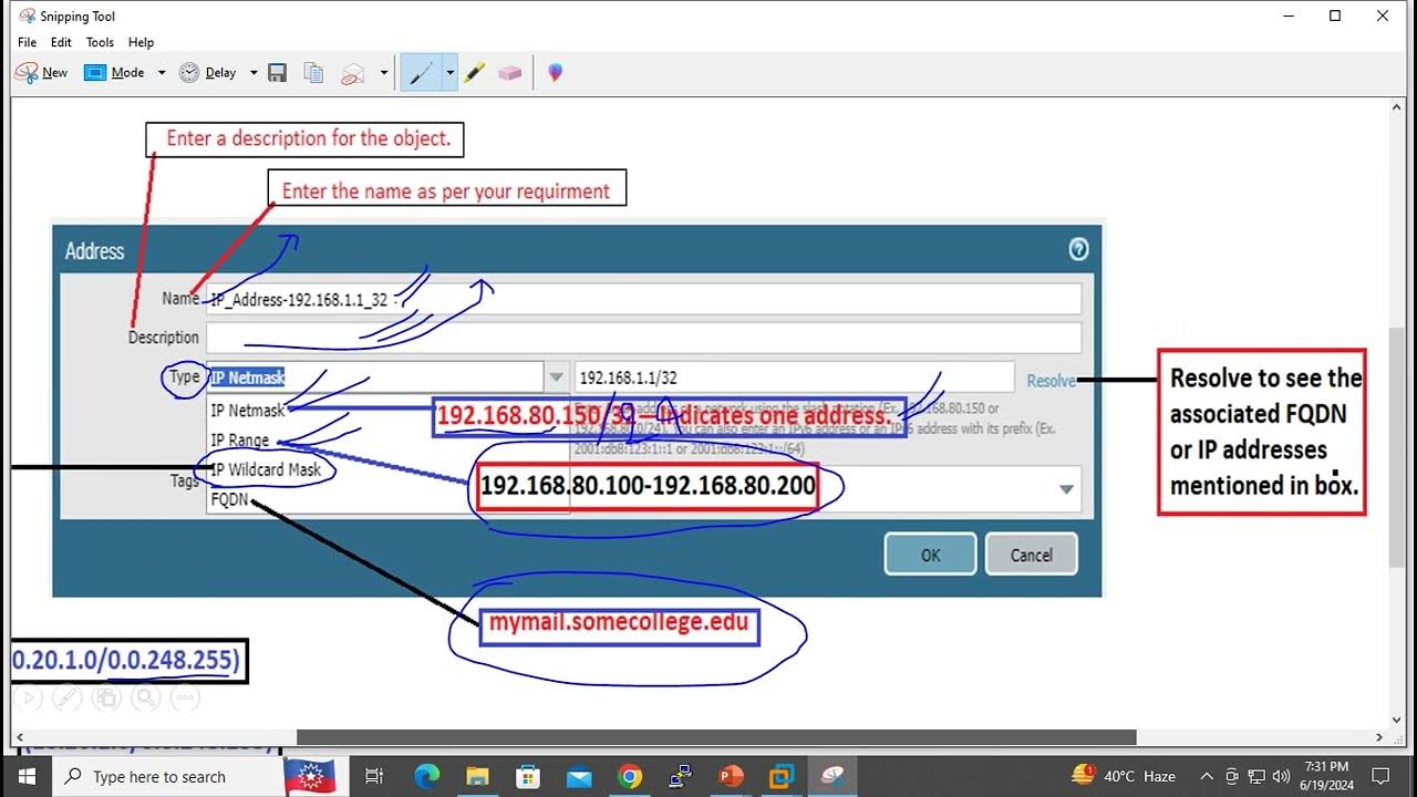 What is Object, What is Address Object and Address Group Object and it's type & config in Palo ...