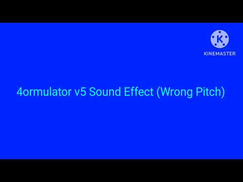 4ormulator V5 Sound Effect (Wrong Pitch)