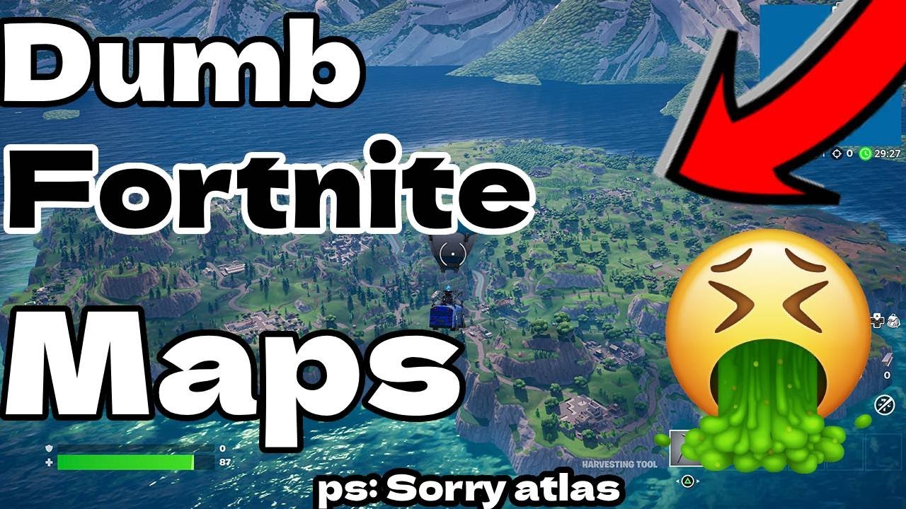 Dumb Fortnite Maps :PT 1 - YouTube