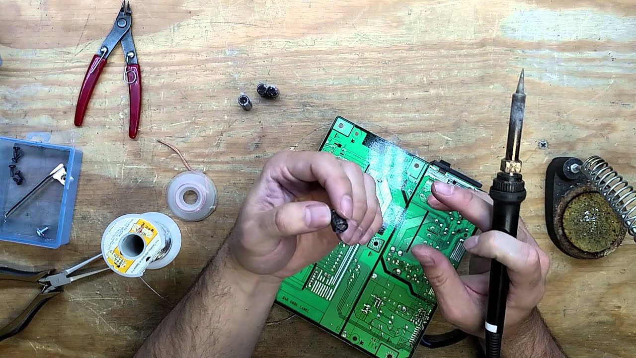 How to repair a Samsung 225BW LCD monitor - YouTube