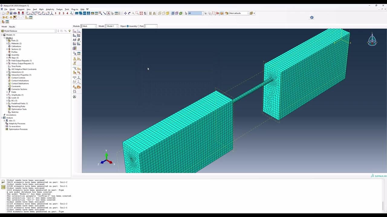 Pipe-Soil Stress Analysis Using ABAQUS (Part 3 of 4: Modifying the Python Script) - YouTube