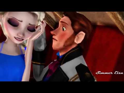 MMD - Frozen Bitch slap - Hans slaps to Elsa / Helsa (Simmer Elsa ...