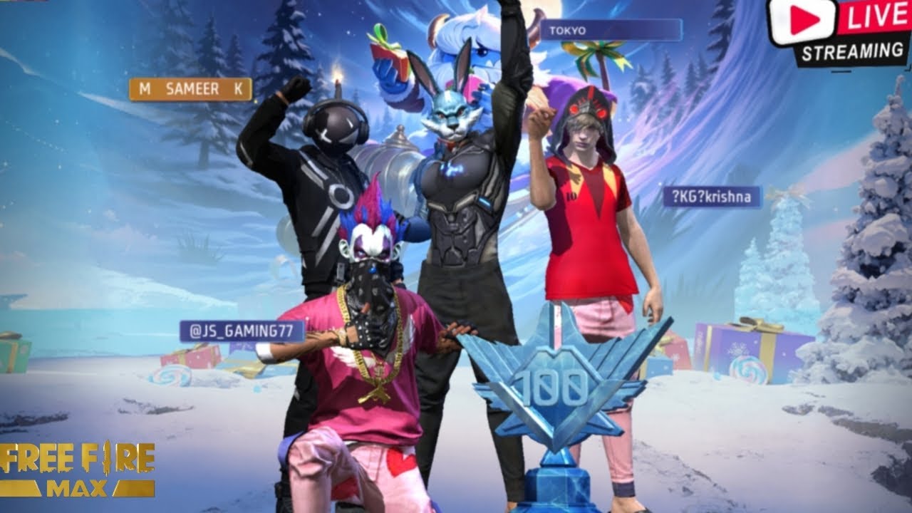 RANK PUSH TO GRANDMASTER!! VERY HARDI FREE FIRE LIVE - YouTube