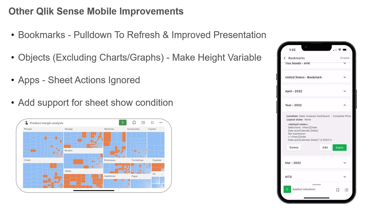 SaaS in 60 - Qlik Sense Mobile Improvements (May 2022) - YouTube
