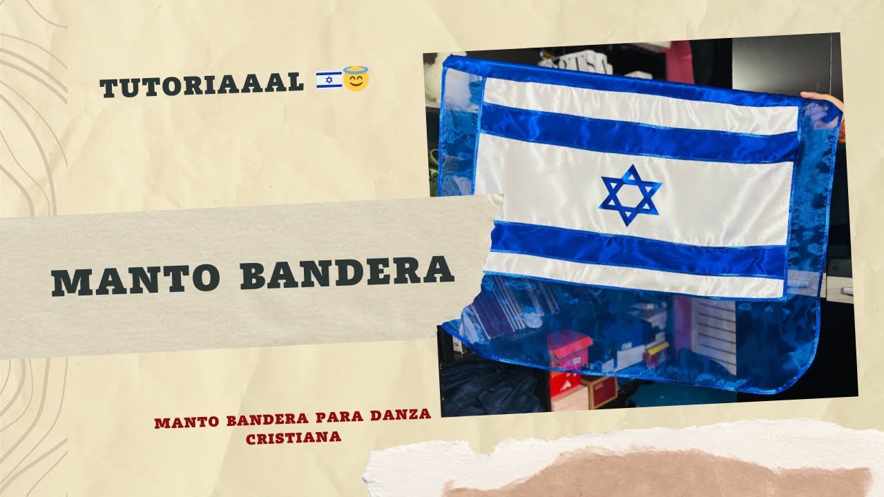 Tutorial de Cómo hacer tu manto bandera - YouTube
